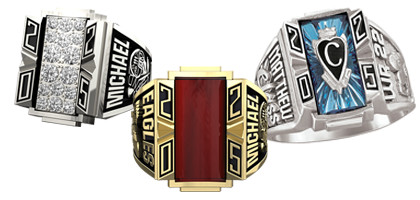 Gold Lance - High School Class Rings - Dunkirk